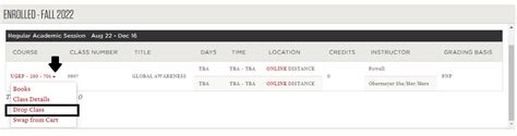 How To Drop Classes Office Of The University Registrar Nebraska