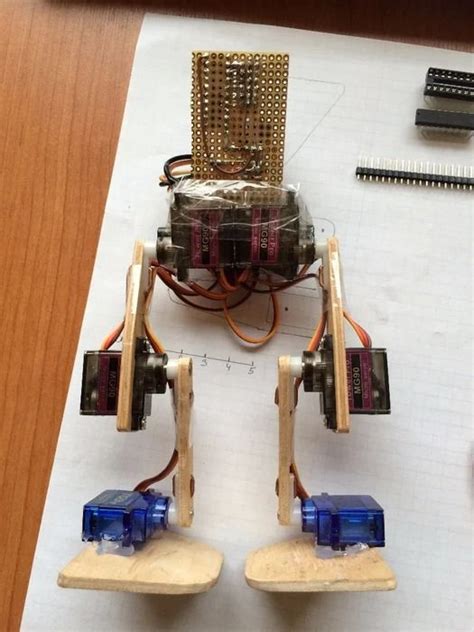 Bipedal Walking Robot In 2025 3d Printing Arduino Projects Laser