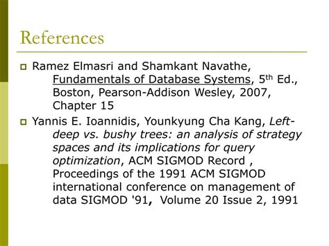 Ppt Query Optimization In Database Systems Powerpoint Presentation Free Download Id 1817773