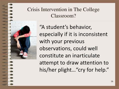 Ppt Crisis Intervention In The Classroom Powerpoint Presentation Free Download Id 5392023