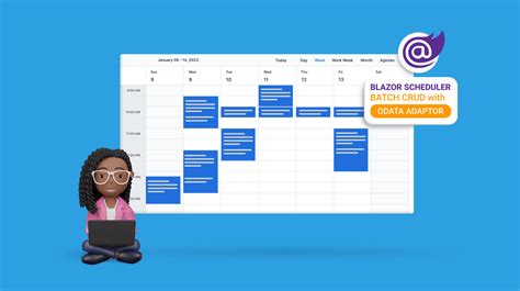 Seamlessly Perform Batch Crud Operations In Blazor Scheduler With Odata Adaptor