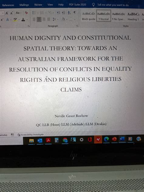 Dr Neville Rochow Kc On Linkedin Phd Thesis Submitted Quite A Load