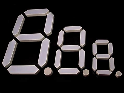 Seven Segment Display Inch Digit Seven Segment Display In Galaxy Brand Importer From Mumbai