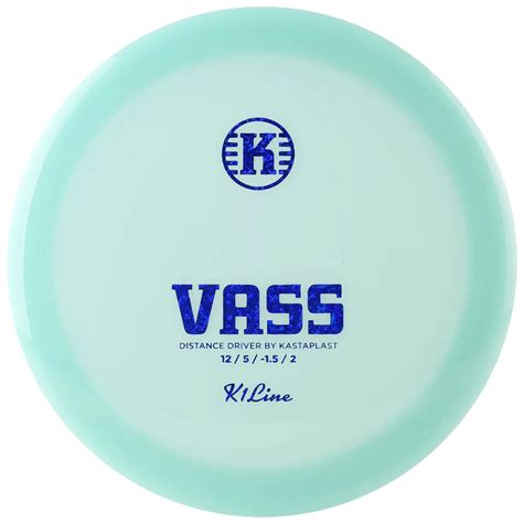 First Run K1 Vass Kastaplast Discs Maximum Distance Driver