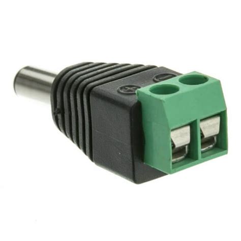 Global DCJACK T M Male Power Jack To Screw Terminal