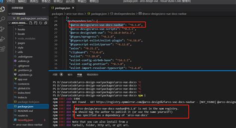 源码本地启动问题 Issue arco design arco design vue GitHub