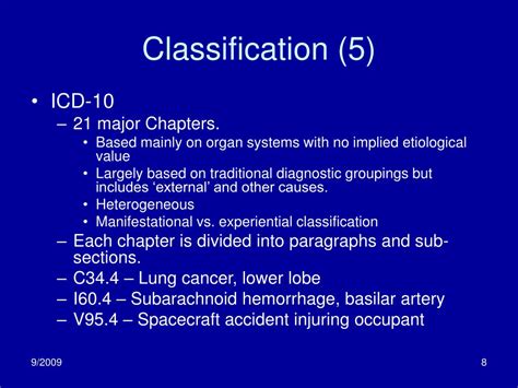 Ppt Epi 5240 Introduction To Epidemiology Disease Classification Vital Statistics Measures