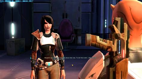 SWTOR Sergeant Jaxo Sex Scene YouTube