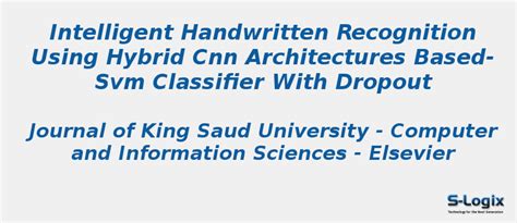 Hybrid Cnn Architectures Based Svm Classifier With Dropout Python