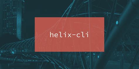 github adobe helix cli command line tools for developing with aem
