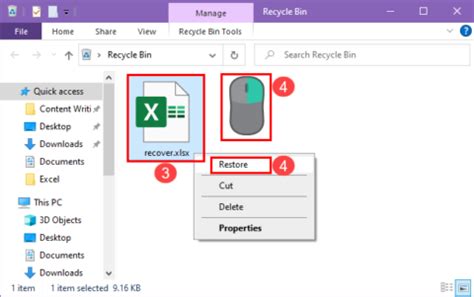 5 Ways To Recover A Deleted Microsoft Excel File How To Excel
