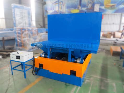 90 Degree C Type Platform Fully Automatic Hydraulic Flipping Machine