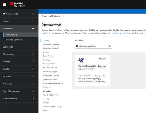 get started with the openshift cluster observability operator red hat