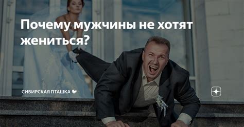 Почему мужчины не хотят жениться Сибирская пташка 🐦 Дзен