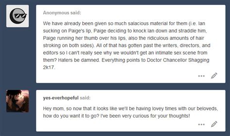 What Are Your Headcanons For The Sex Scene Get Kane And Griffin