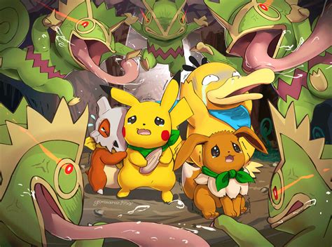 Pok Mon Red Green Image By Gonzarez Zerochan Anime Image Board