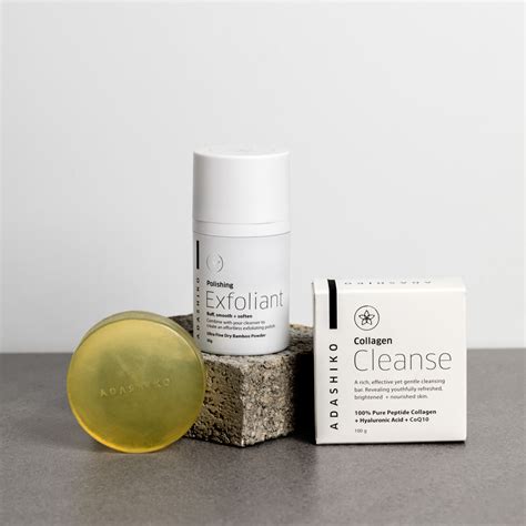 Polished Partners Exfoliant Duo Adashiko Collagen 100 Natural Skincare
