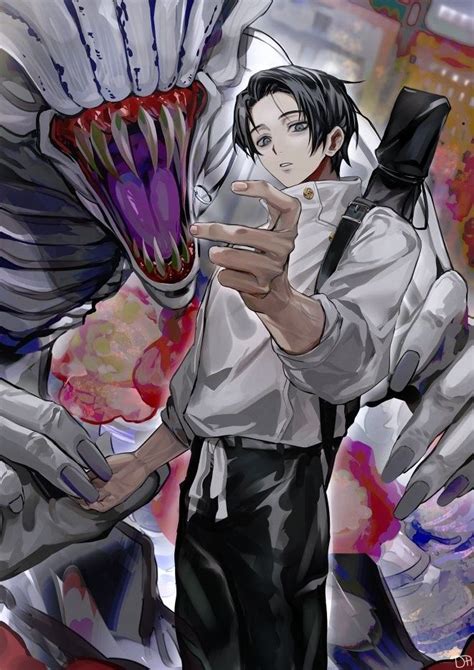 Jujutsu Kaisen Yuta Okkotsu Jujutsu Anime Akatsuki Illustrations Posters