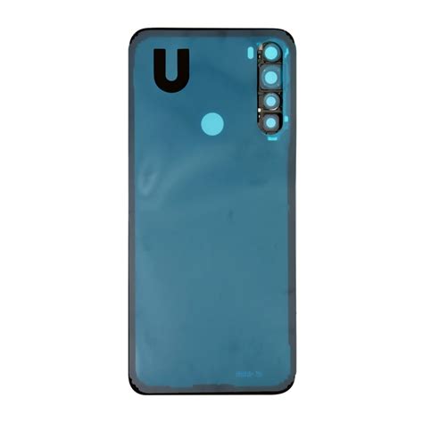 Vitre arrière compatible pour Xiaomi Redmi Note 8 Noir Brico phone