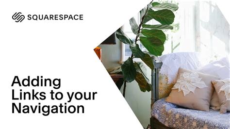 how to add links to your navigation squarespace 7 0 tutorial youtube