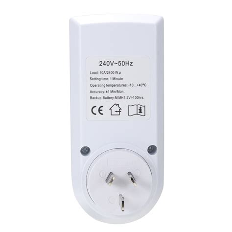 Digital Lcd Display Timer Switch Automation Socket Grandado