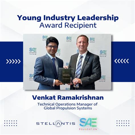 Venkat Ramakrishnan On Linkedin Thank You To Stellantis And The Propulsion Systems Team For