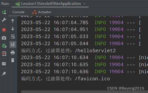 【springboot】七：web服务 Servlet Filter Listenerspring Web Servlet服务 Csdn博客