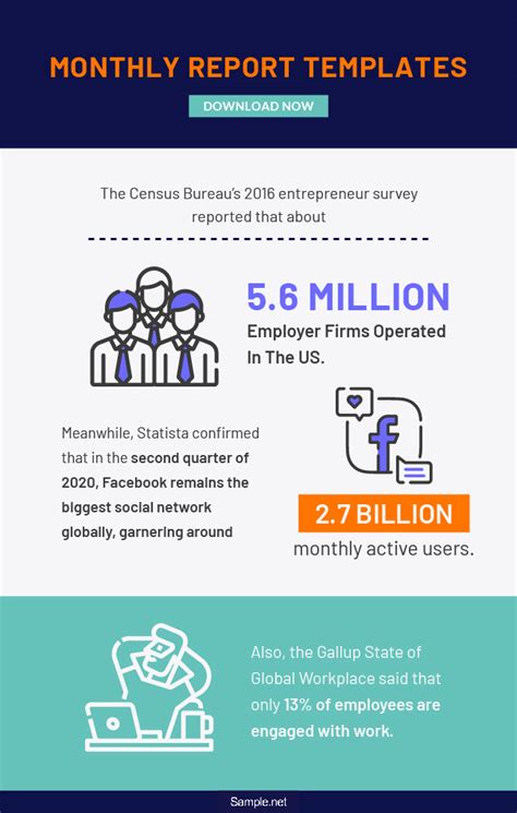 SAMPLE Monthly Report Templates In PDF MS Word