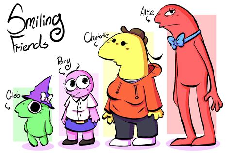 Smiling Friends But I Swapped Their Gender Rsmilingfriends