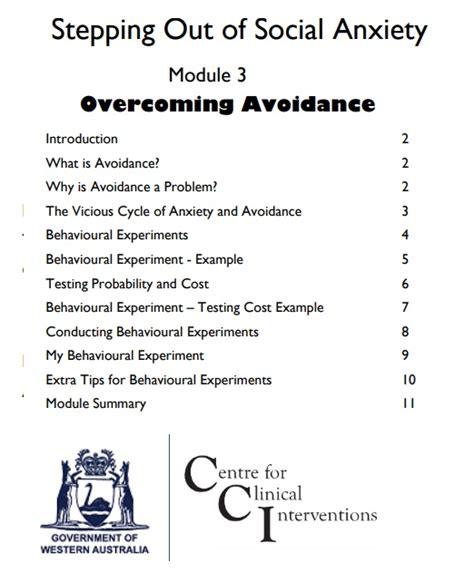 avoidance and safety behaviours social anxiety alliance uk