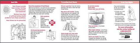 Beat The Heat Safety Tips On Working In The Heat California Water