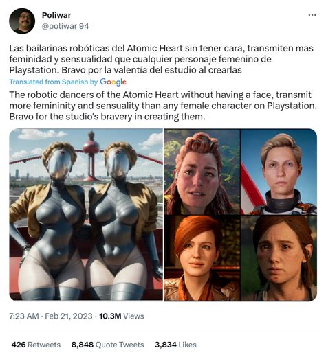 More Femininity And Sensuality Than Any Female Character On Playstation You Say Ballerina