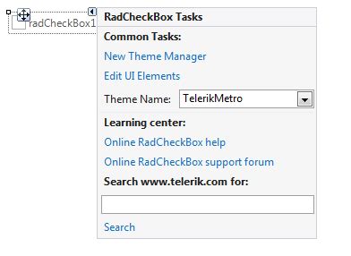 Design Time Ui For Winforms Documentation Telerik Ui For Winforms