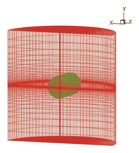 Diagram Of Overlapping Grids Used In Flow Field Calculation Download