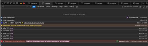 `import From Threetsl` Warning Multiple Instances Of Threejs