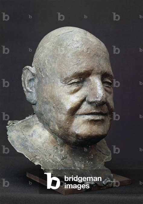 Image Of Bust Of Pope John Xxiii 1881 1963 By Manzu Giacomo 1908 91