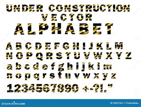Construction Font