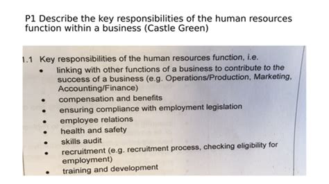 Unit 8 Introduction To Human Resources Ocr Cambridge Technical Powerpoints And Assignment