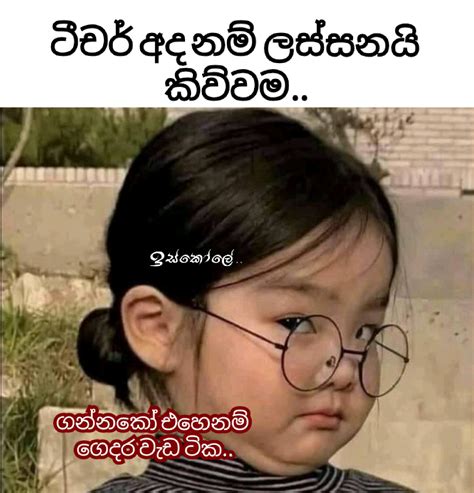ඉස්කෝලේ ගෙදර වැඩ ටික කරාද ළමයි Facebook