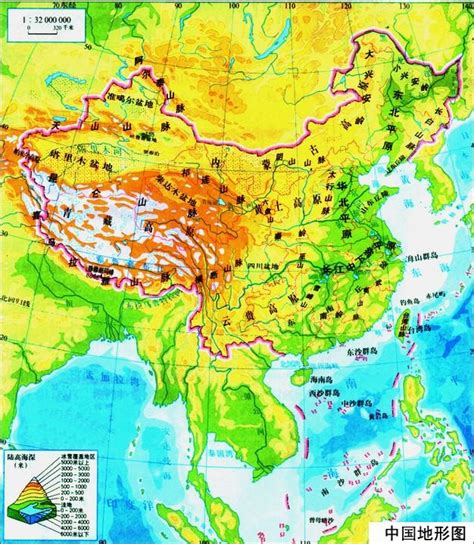 四大高原地图 四大高原地形图 我四大高原分布图 大山谷图库