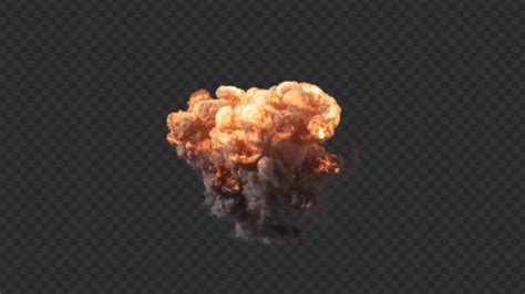 High Impact Blast Side View On Alpha • Motion Graphics Template • Uppbeat