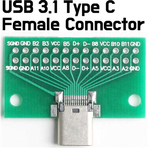 USB Male Female Connector Pinout Everything You Need To Know