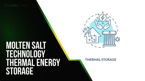 Molten Salt Technology Thermal Energy Storage Power Efficiency