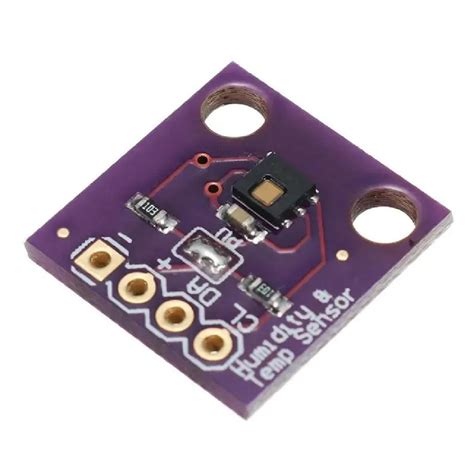 Modulo Sensor De Temperatura De Alta Precisao Gy 213v Hdc1080