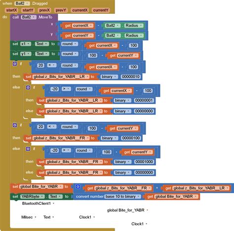 Asking For Help To Send A Byte Using Bluetooth Every 20 Millis Mit App Inventor Help Mit App