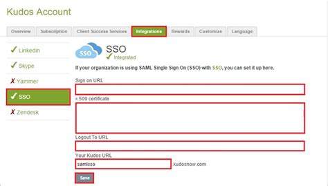 Configure Kudos For Single Sign On With Microsoft Entra ID Microsoft Entra ID Microsoft Learn