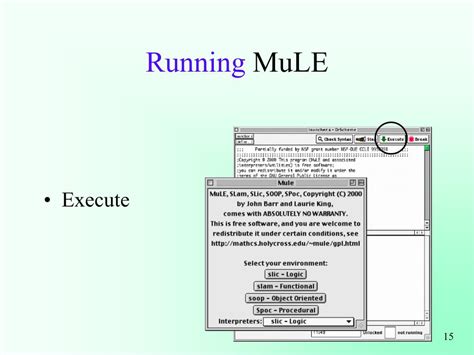 ppt mule multiple language environment an environment for interpreter