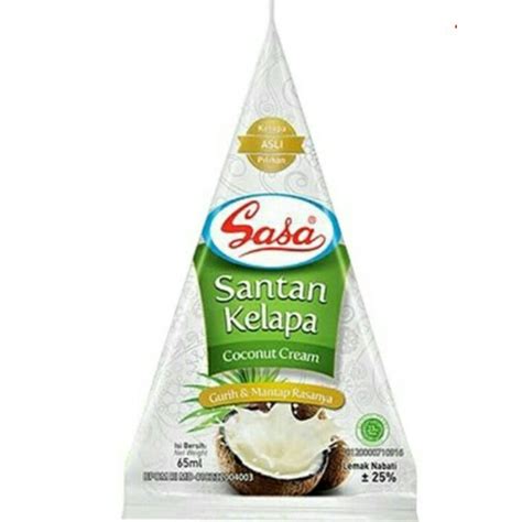 Jual Sasa Santan 65 Ml Shopee Indonesia