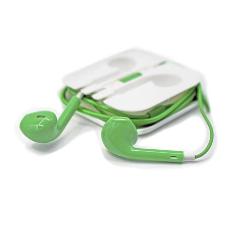 Audífonos Dblue Earpods Para Celulares Con Manos Libres Color Verde