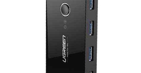 UGREEN 2 In 4 Out USB 3 0 Sharing Switch Box
